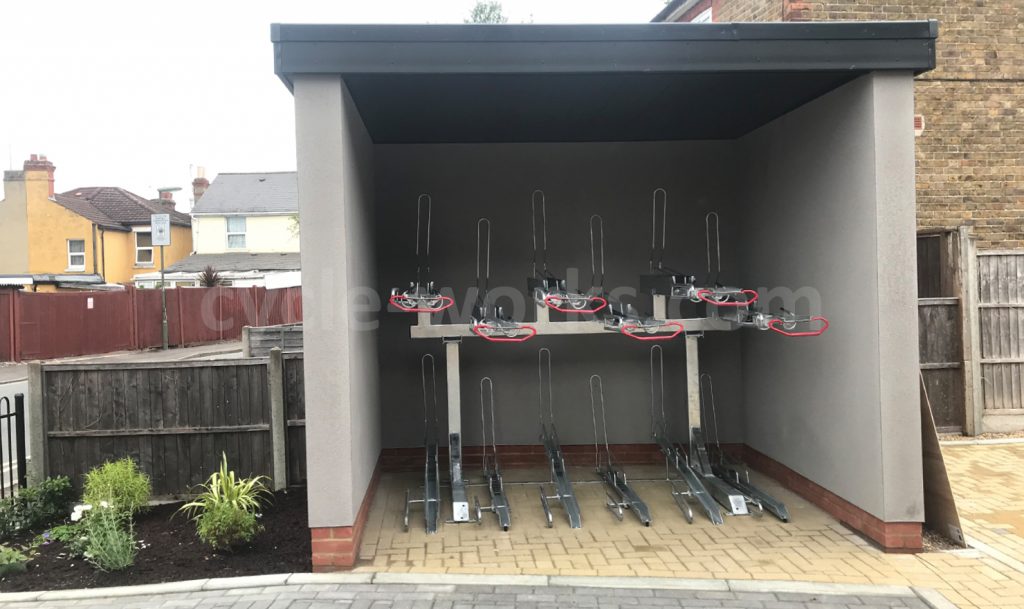 Josta® 2-Tier Rack | Space-efficient bike racking system