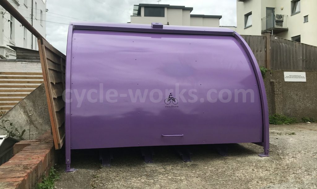 Velo-Store Multi-Bike Unit | Stores four bikes in each section