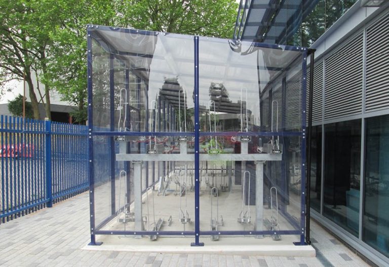 Avon Lockable Bike Compound for 2-Tier Racks - Cycle Works