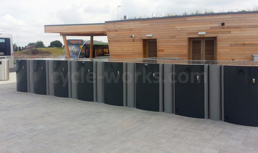 Velo-Box Cycle Lockers Installed at York Park & Ride - Cycle Works