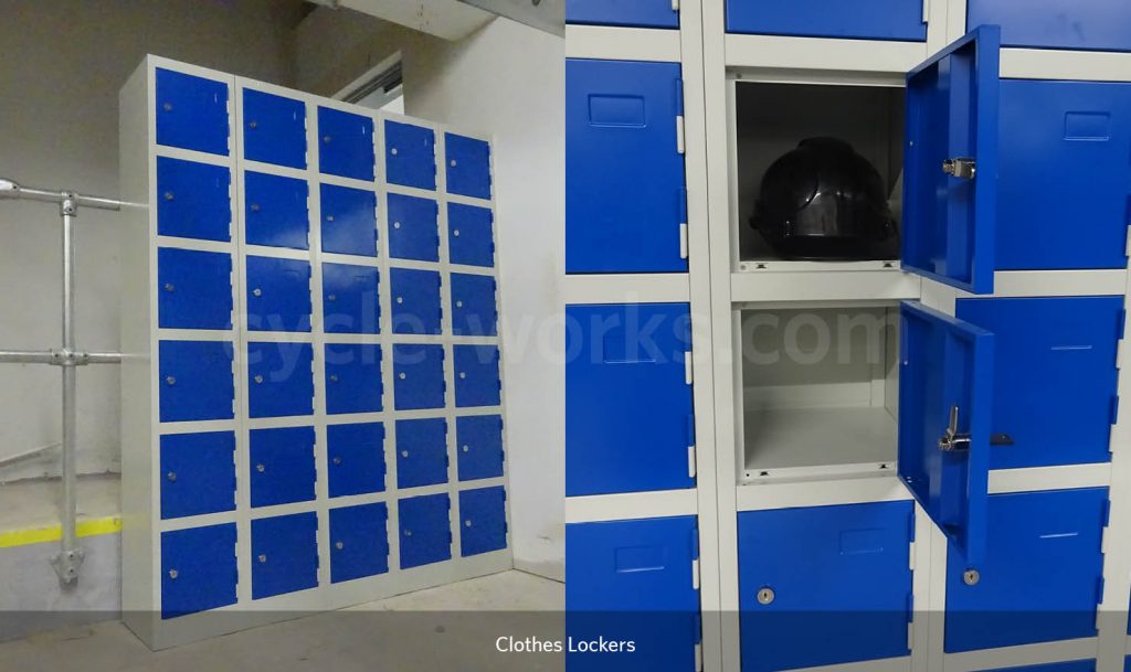 Clothes Lockers - Cycle Works