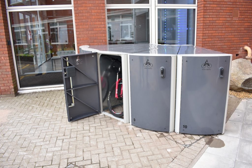 Electronic Access Lockers - Cycle Works