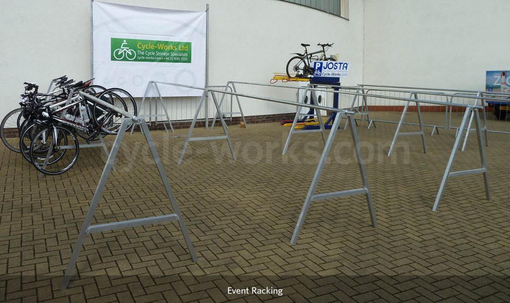 Event Parking | Highly versatile, portable & sturdy bike parking