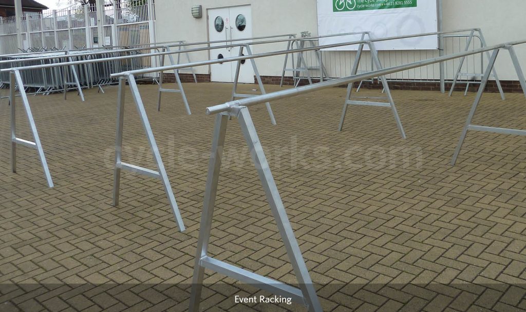Event Parking | Highly versatile, portable & sturdy bike parking