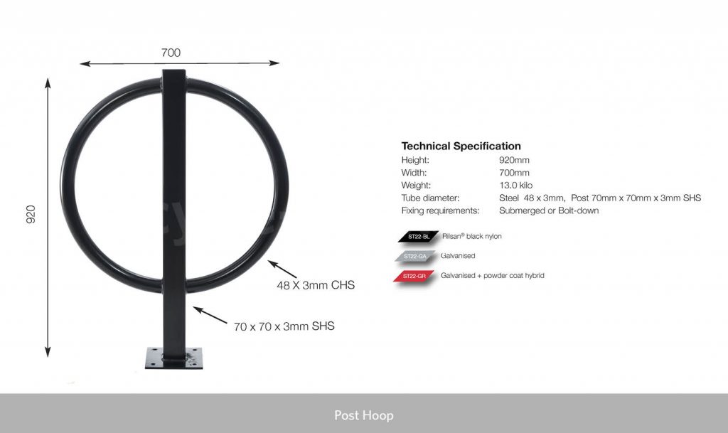 Post Hoop Stand - Cycle Works