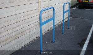 Sheffield Stand | Classic flat top rack for two bicycles | Bike Security