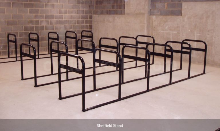 Sheffield Stand | Classic flat top rack for two bicycles | Bike Security