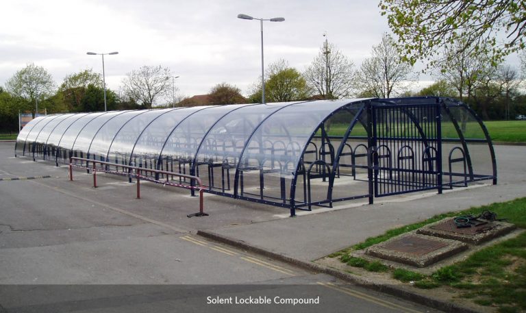 Solent Lockable Bike Compound - Cycle Works