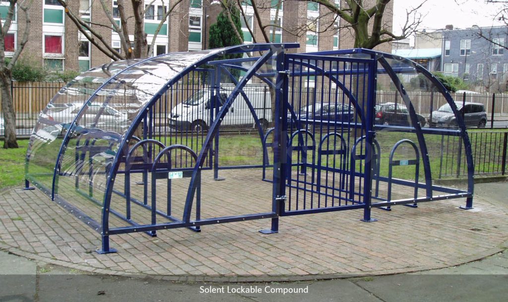 Solent Lockable Bike Compound - Cycle Works