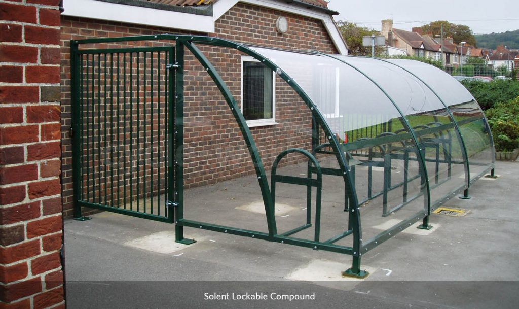Solent Lockable Bike Compound - Cycle Works