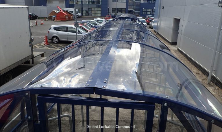 Solent Lockable Bike Compound - Cycle Works