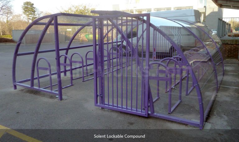 Solent Lockable Bike Compound - Cycle Works