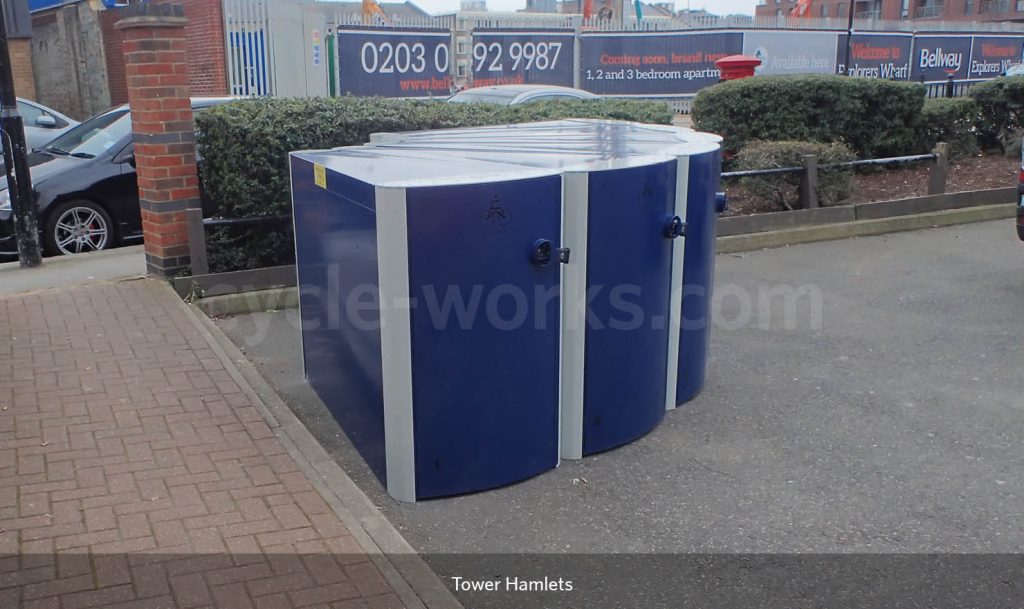 Tower Hamlets Hire Locker Scheme | Bike Lockers in London