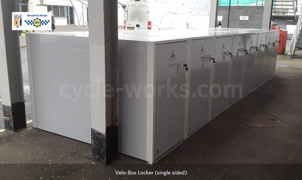 Velo-Box Single Sided Version | Adaptable Bicycle Storage Solution
