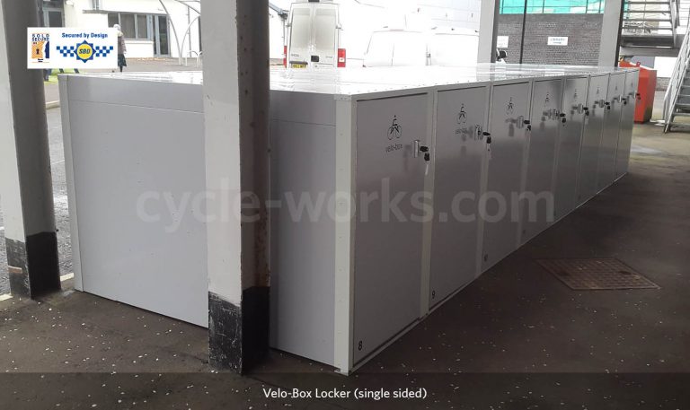 Velo-Box Single Sided Version | Adaptable Bicycle Storage Solution