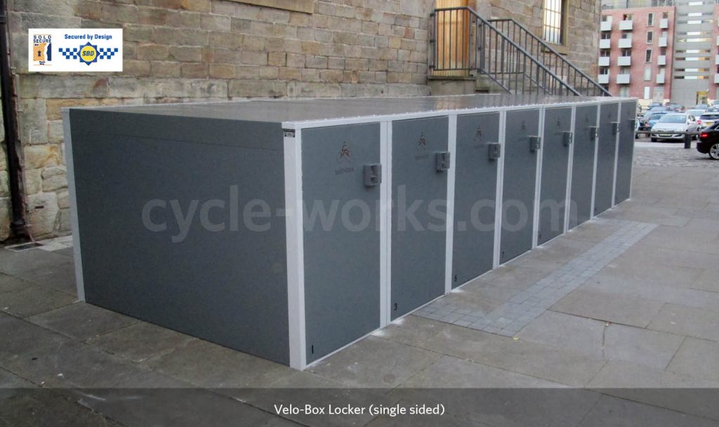 Velo-Box Single Sided Version | Adaptable Bicycle Storage Solution