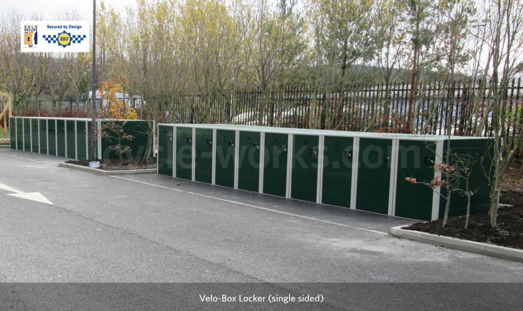 Velo-Box Single Sided Version | Adaptable Bicycle Storage Solution
