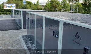 Velo-Box Single Sided Version | Adaptable Bicycle Storage Solution