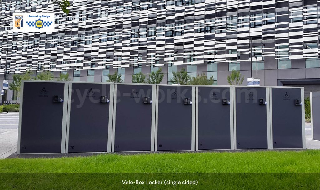 Velo-Box Single Sided Version | Adaptable Bicycle Storage Solution