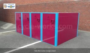 Velo-Box Single Sided Version | Adaptable Bicycle Storage Solution