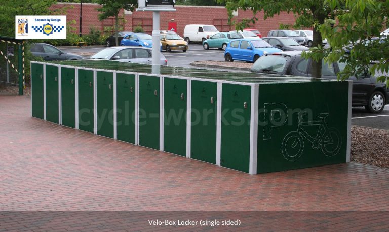 Velo-Box Single Sided Version | Adaptable Bicycle Storage Solution