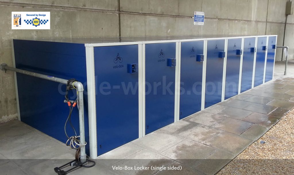 Velo-Box Single Sided Version | Adaptable Bicycle Storage Solution