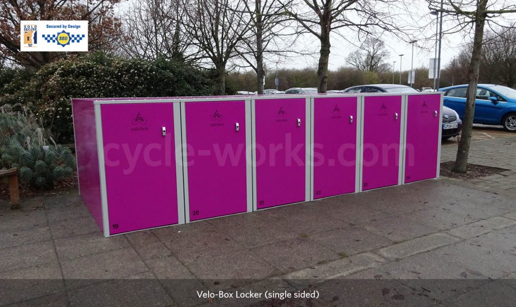 Velo-Box Single Sided Version | Adaptable Bicycle Storage Solution