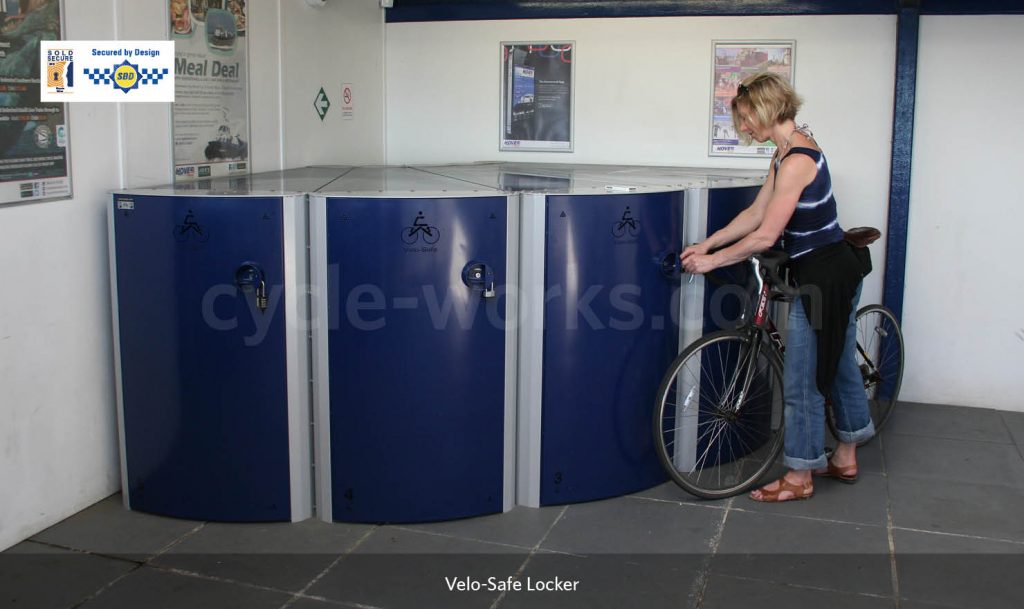 Velo-Safe Locker | Secure Bike/Cycle Lockers | Bicycle Storage