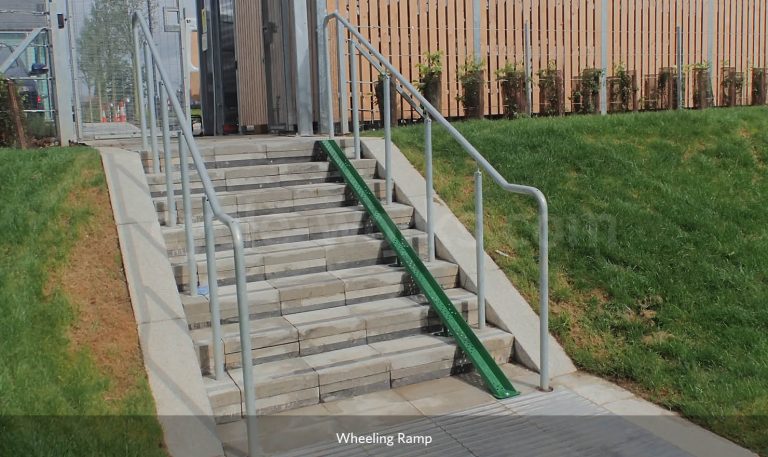 Wheeling Ramps | Make stairs accessible to cyclists | Bike Ramps