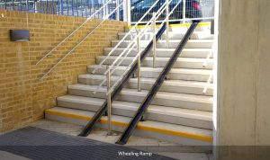 Wheeling Ramps | Make stairs accessible to cyclists | Bike Ramps