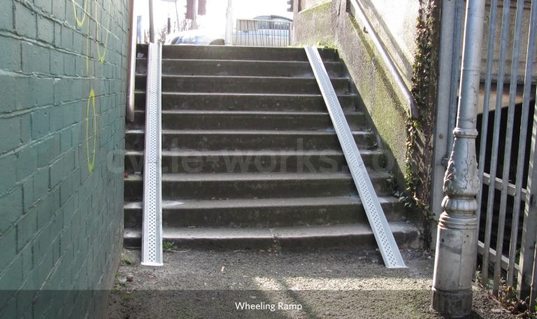 Wheeling Ramps | Make stairs accessible to cyclists | Bike Ramps