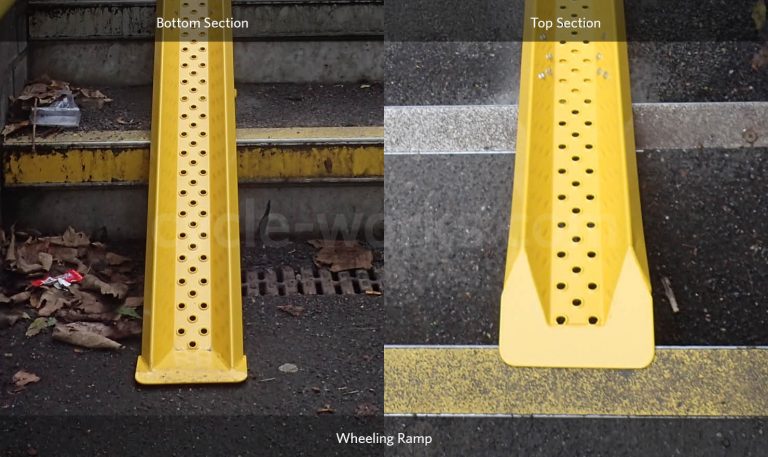 Wheeling Ramps | Make stairs accessible to cyclists | Bike Ramps