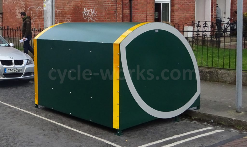 Velo-Store Bike Bunkers Installed in Dublin | Secure Bike Parking