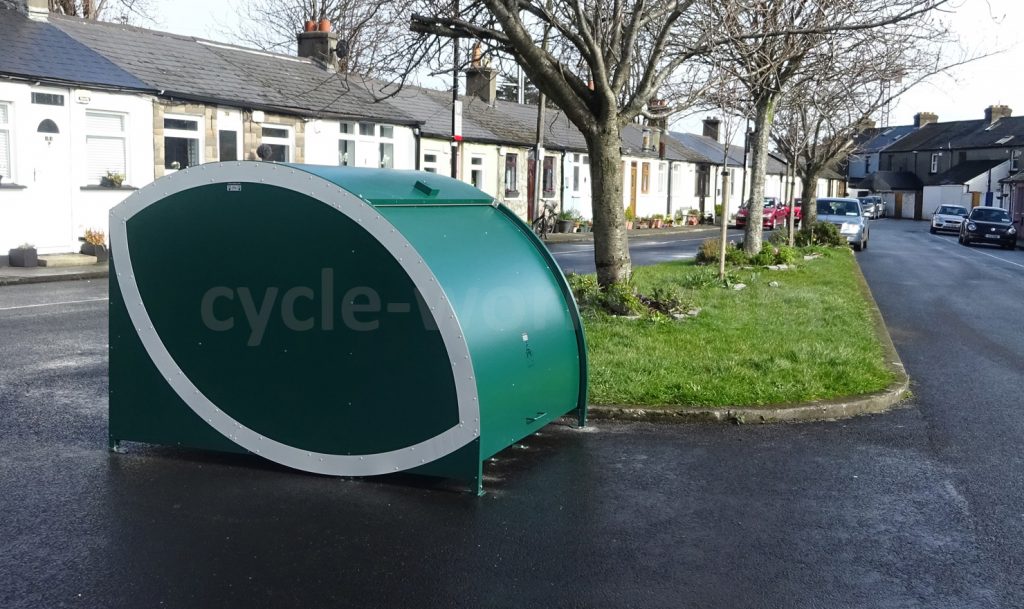 Velo-Store Bike Bunkers Installed in Dublin | Secure Bike Parking