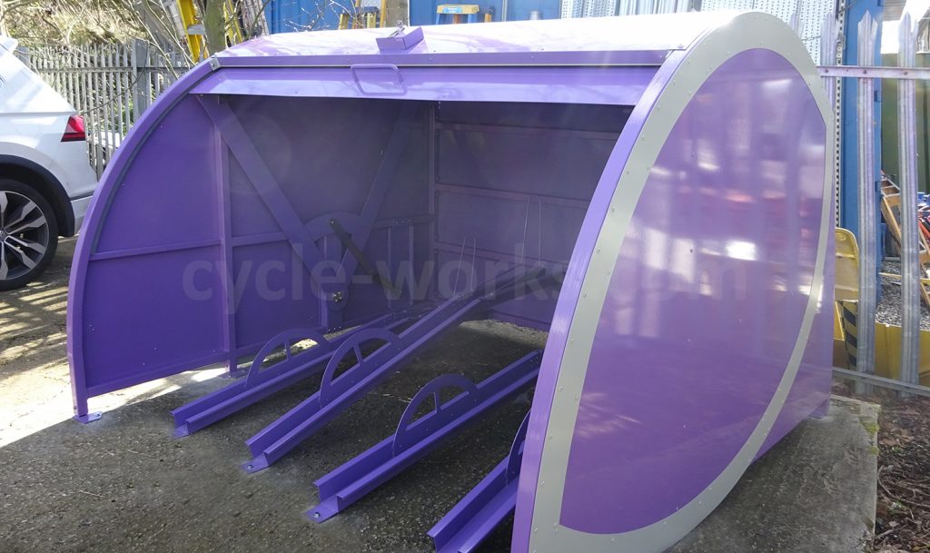 Velo-Store Multi-Bike Unit | Stores four bikes in each section