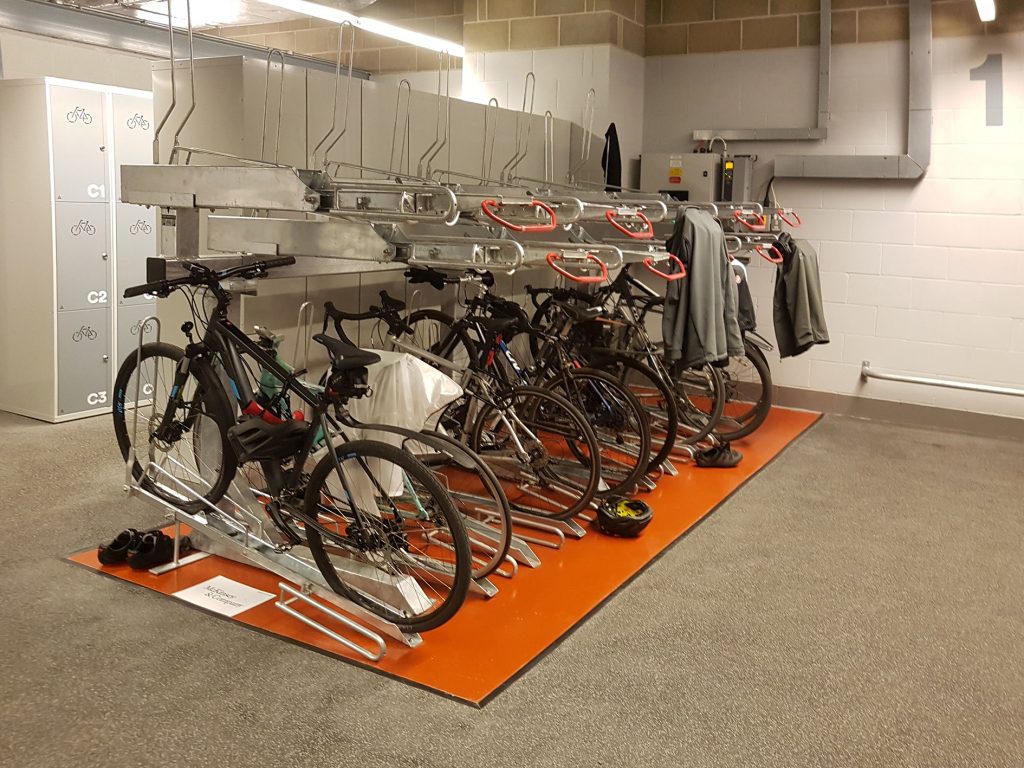 Over 400 Cycle Parking Spaces Provided in The Post Building, London ...