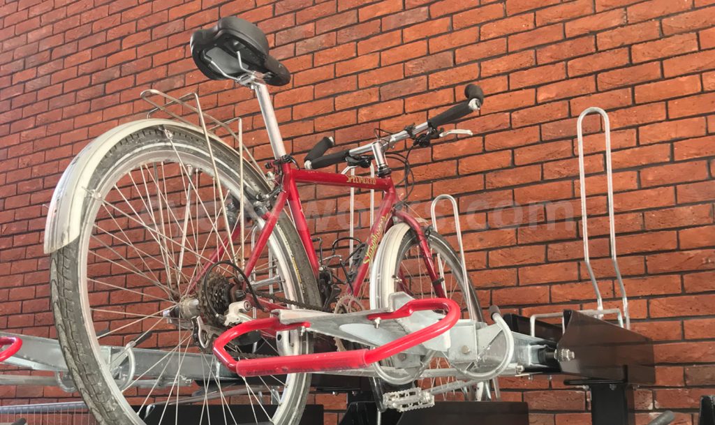 Josta 2-Tier Cycle Racks Installed Outside Manchester Registrar's ...