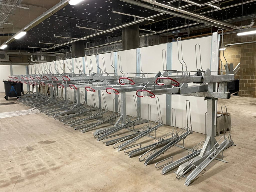 Josta® 2-Tier Rack | Space-efficient bike racking system