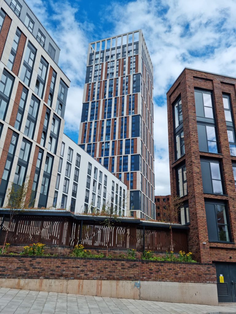 Quality bike parking matches high end accommodation at Castle Park View ...