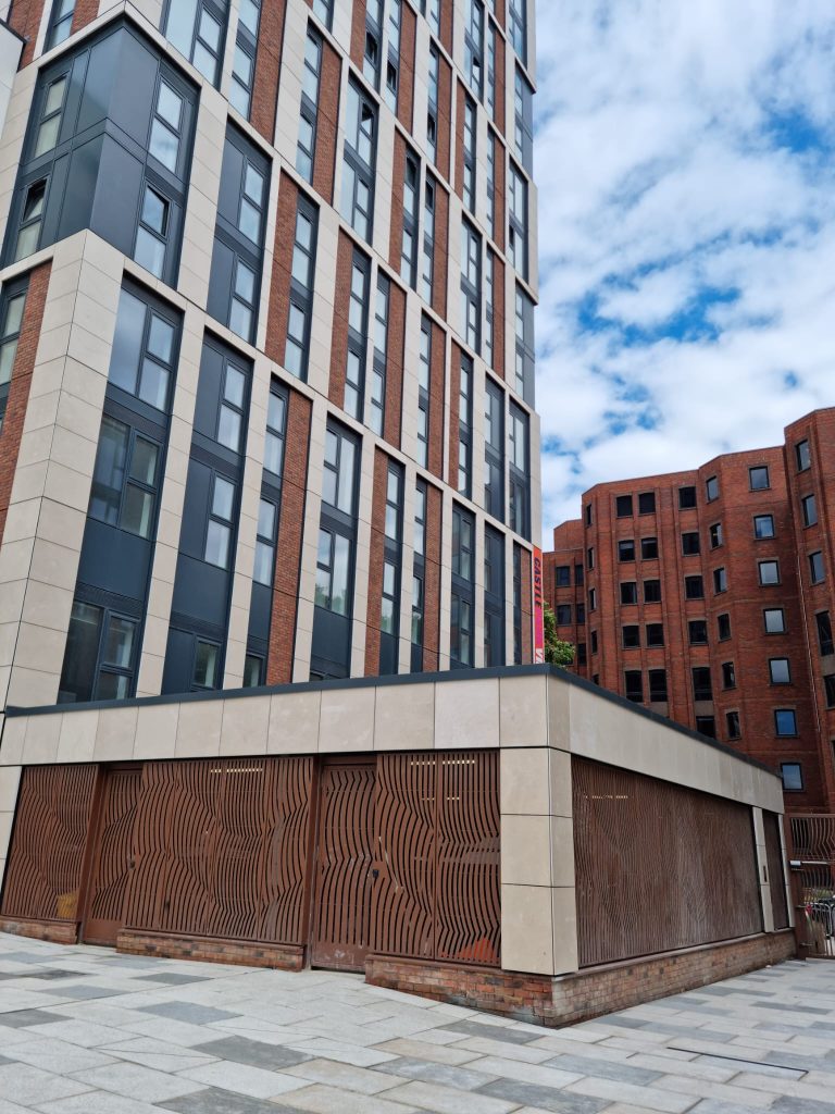 Quality bike parking matches high end accommodation at Castle Park View ...
