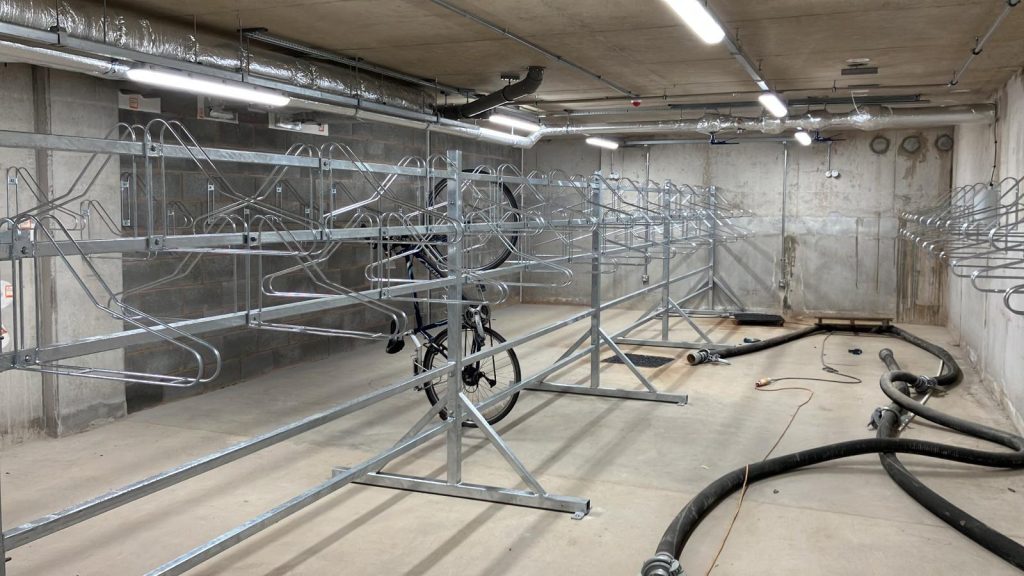 Triangular Wall Rack on Frameworks - Cycle Works